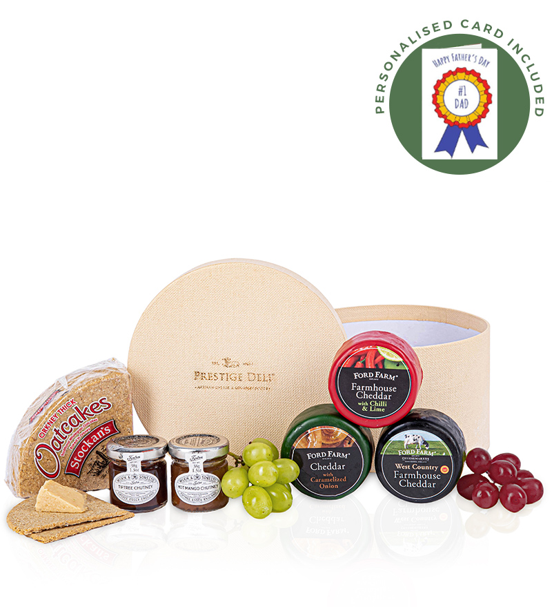 Prestige Deli Cheese Box with Card | Prestige Hampers