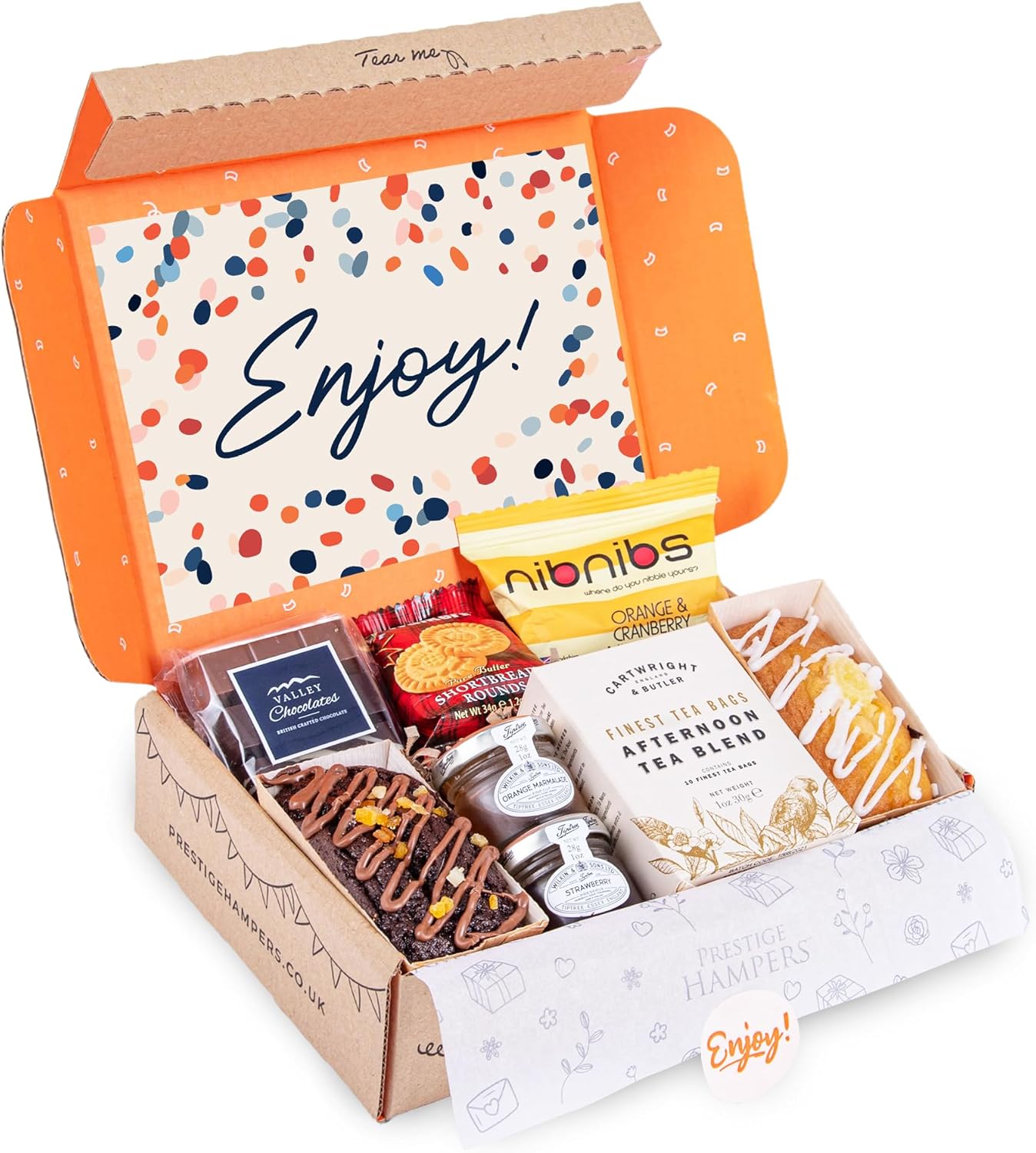 Afternoon Tea Treat Enjoy | Postal Hampers | Prestige Hampers