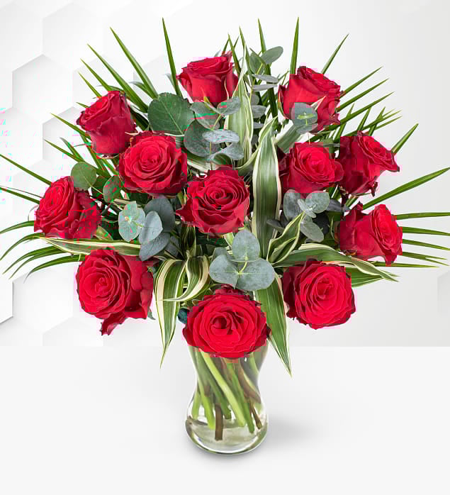12 Red Roses | Prestige Hampers