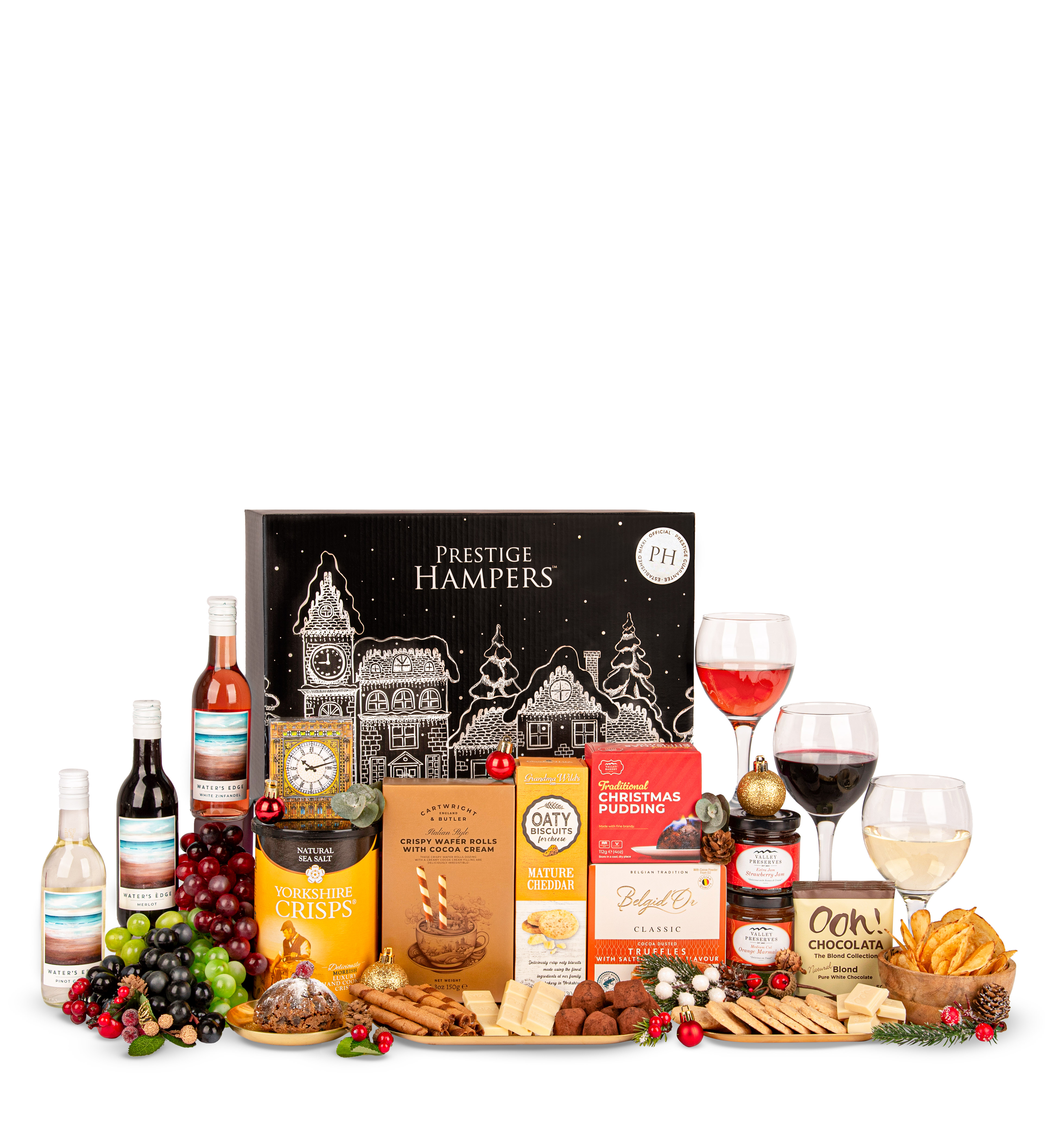 Celebrate with Winter Wishes Hamper | Festive Delights in a Beautiful ...