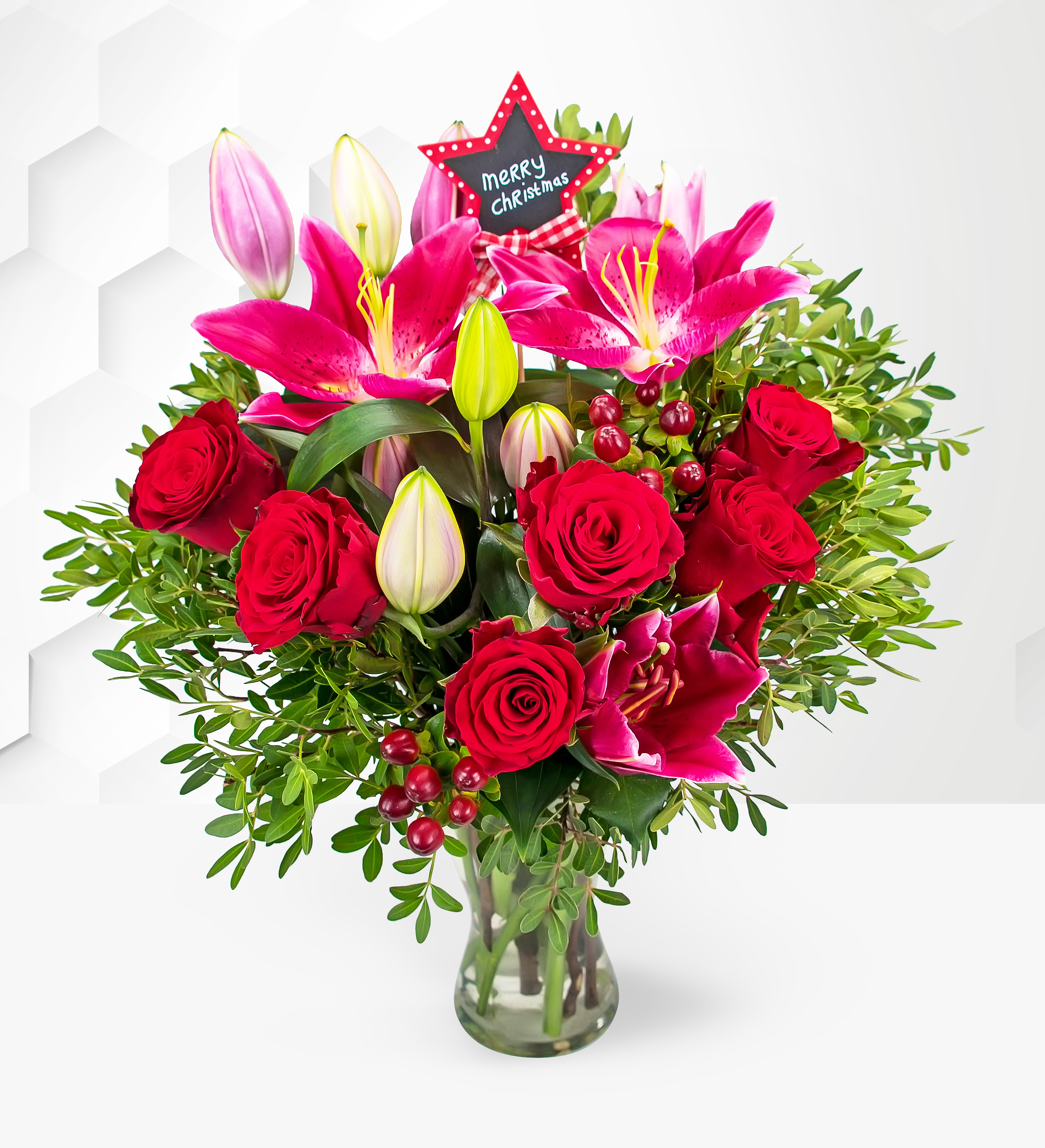 Christmas Flowers with FREE Chocolates