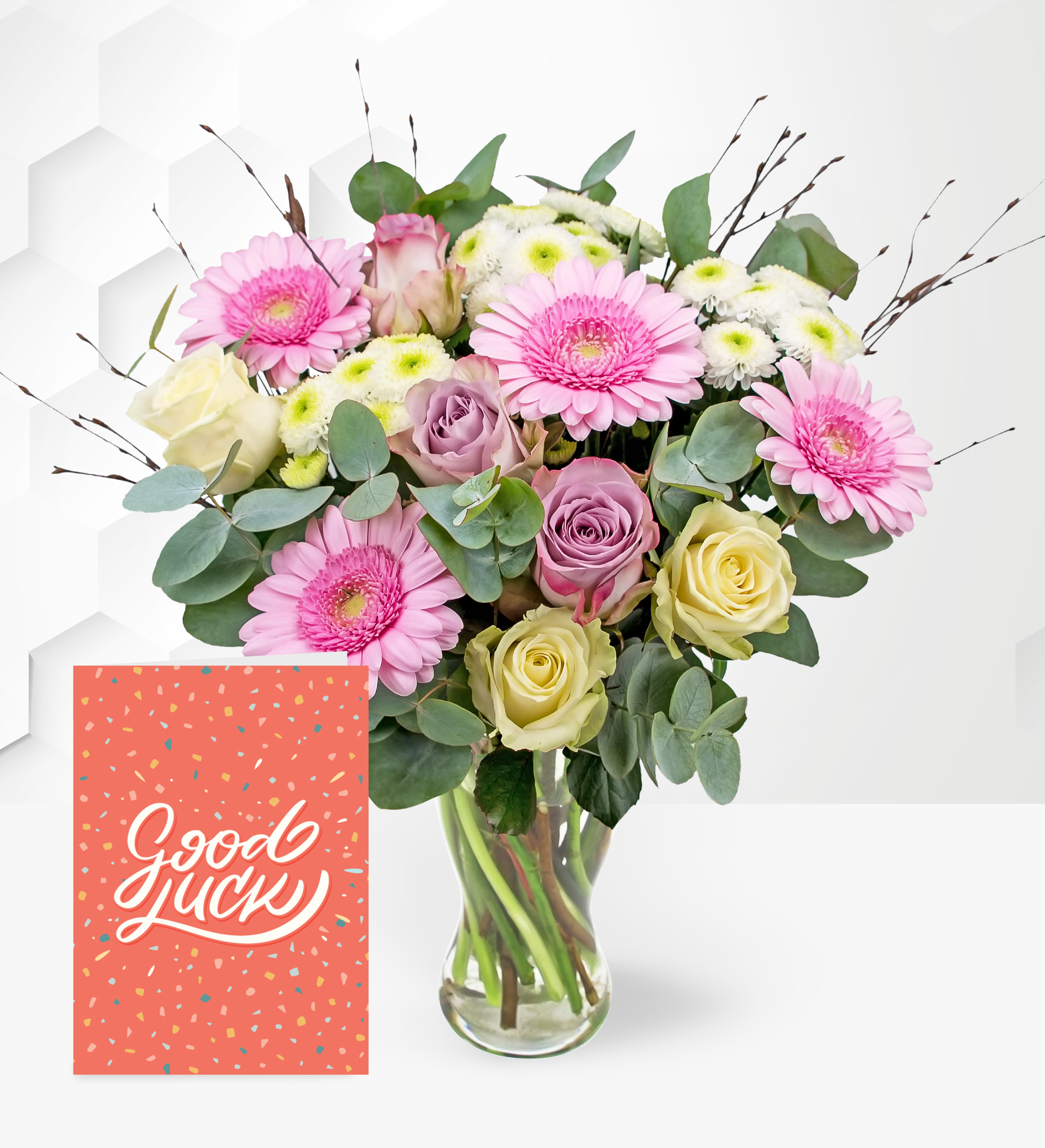 Country Garden with Good Luck Card | Prestige Hampers