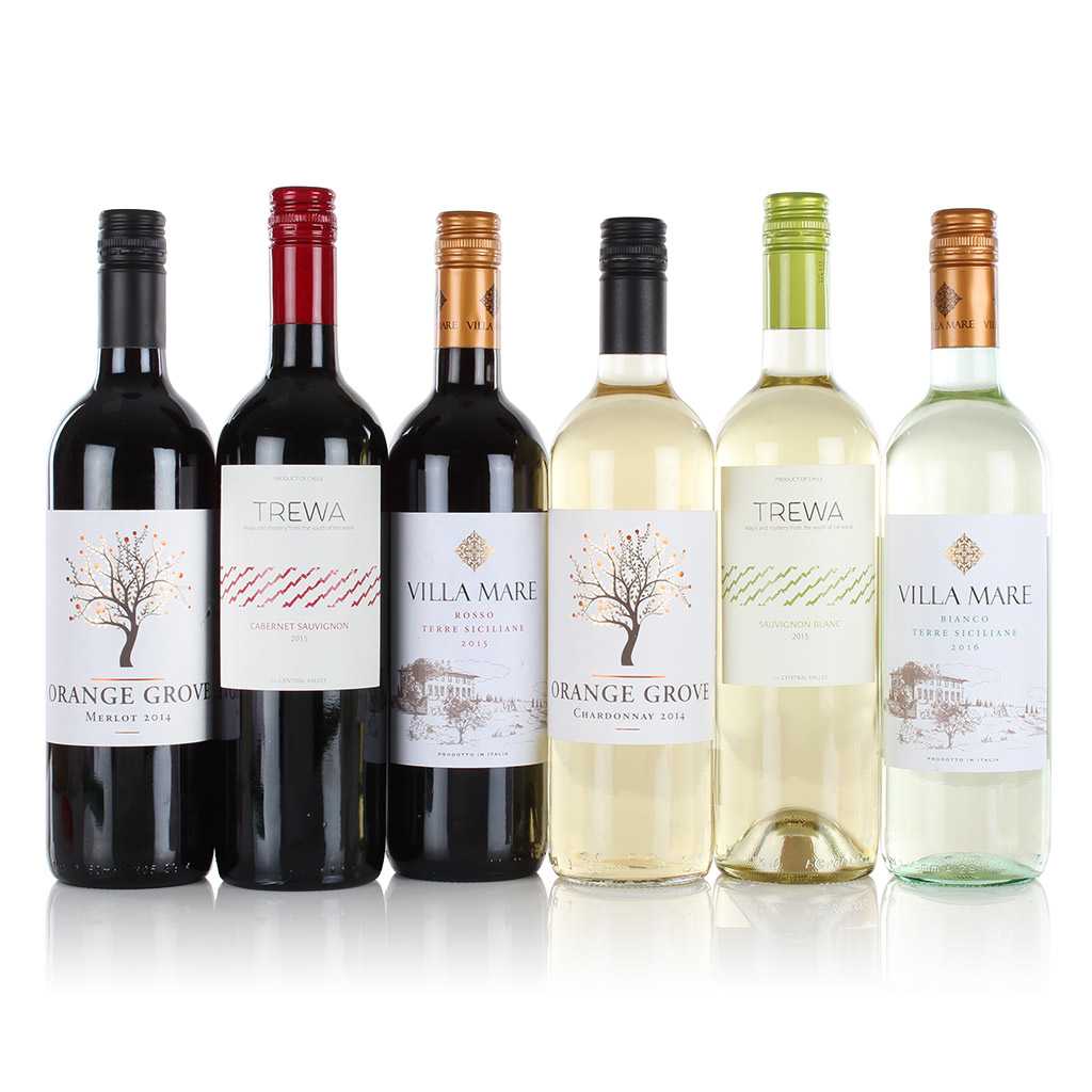 Six Wines in a Box | Prestige Hampers