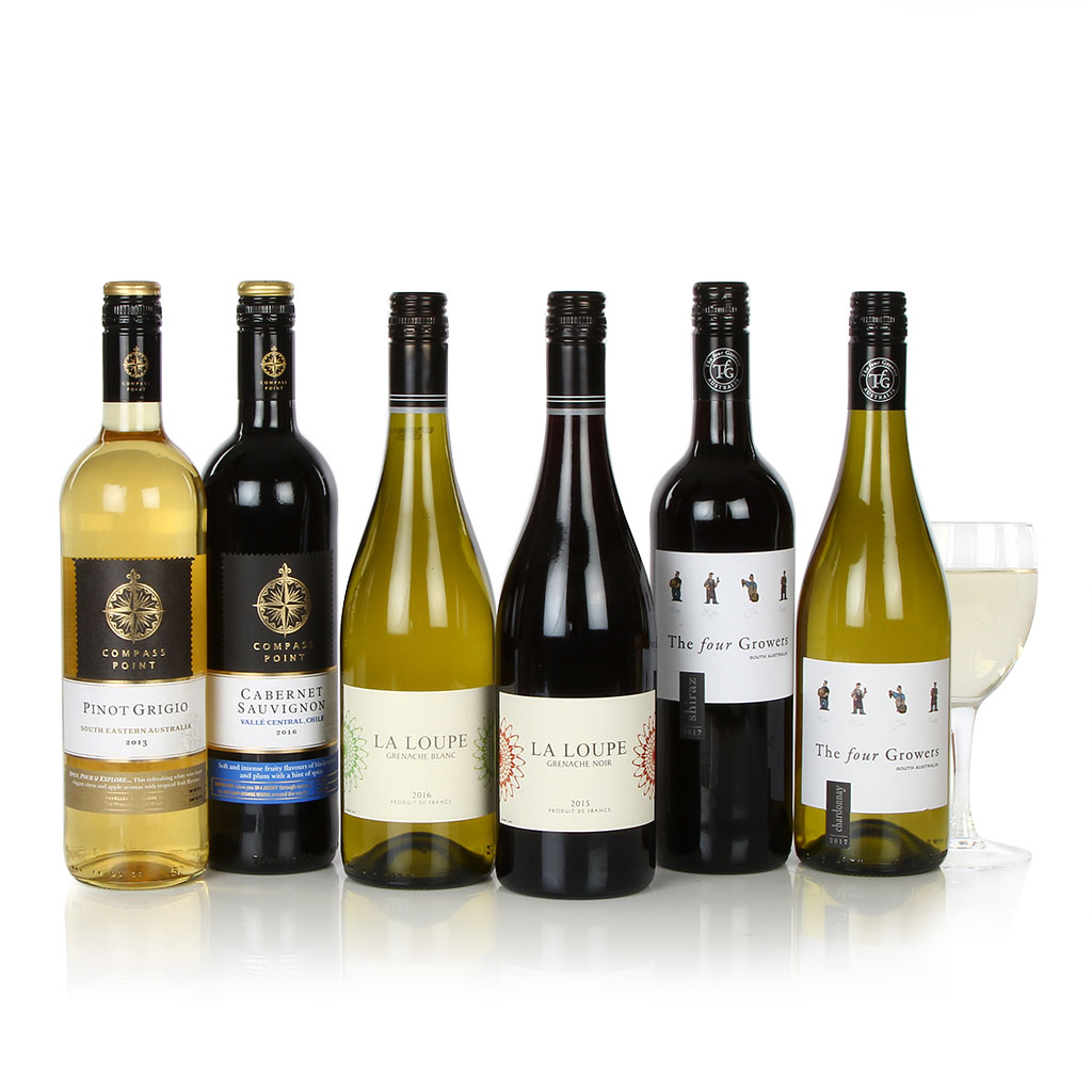 Six Wines in a Box | Prestige Hampers